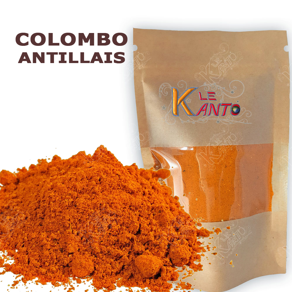 Le Colombo, curry des Antillais - 50 gr - Epiceslekanto