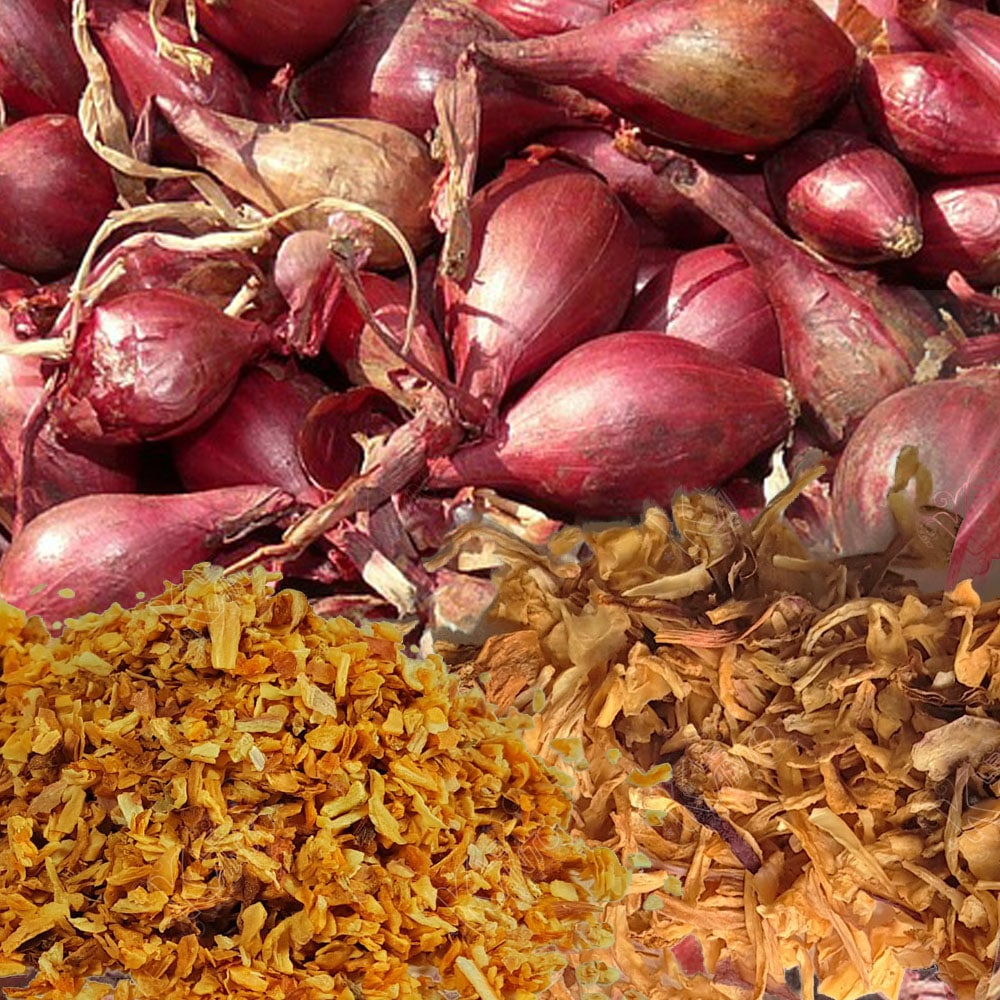 Échalote en lamelle ou en semoule 20 gr-40 gr - Epiceslekanto