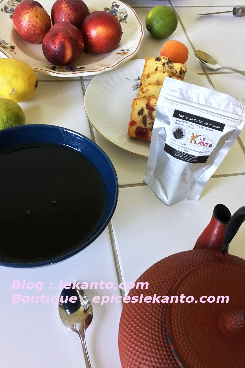 Thé rouge Pu Erh Yunan 28 - 65 gr - Epiceslekanto