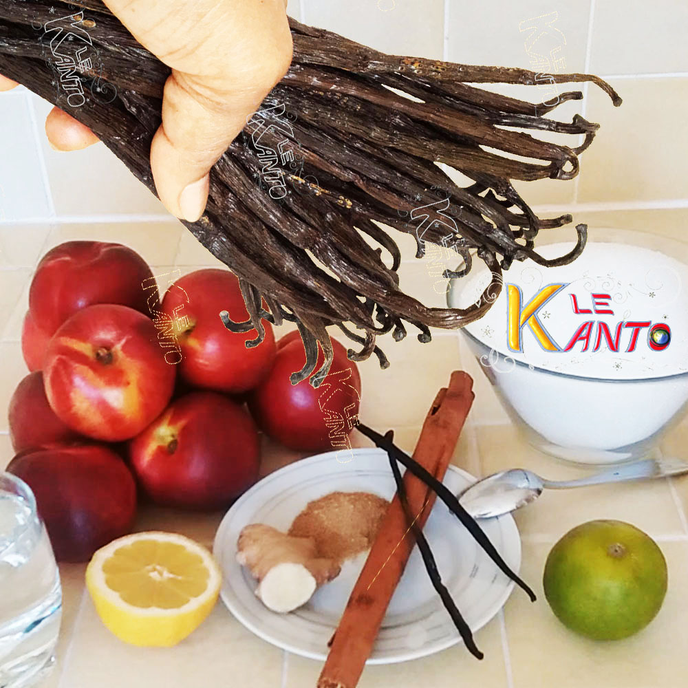 La Vanille de Madagascar rouge fendue ou noire gourmet - Epiceslekanto